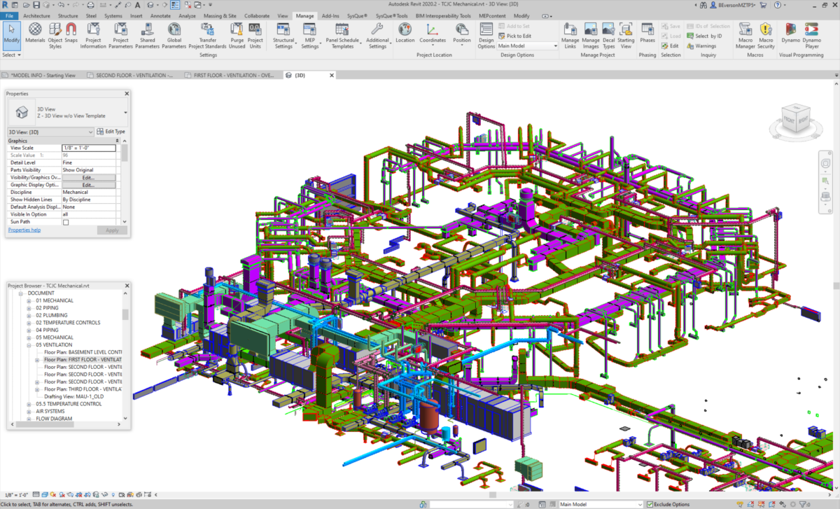 Building Information Modeling, Building Information Model